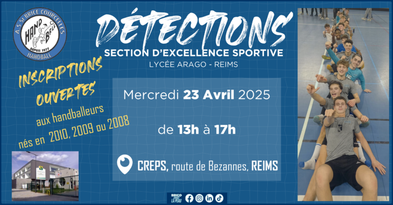 DÉTECTIONS SECTION SPORTIVE LYCÉE ARAGO – AS Saint Brice Courcelles ...